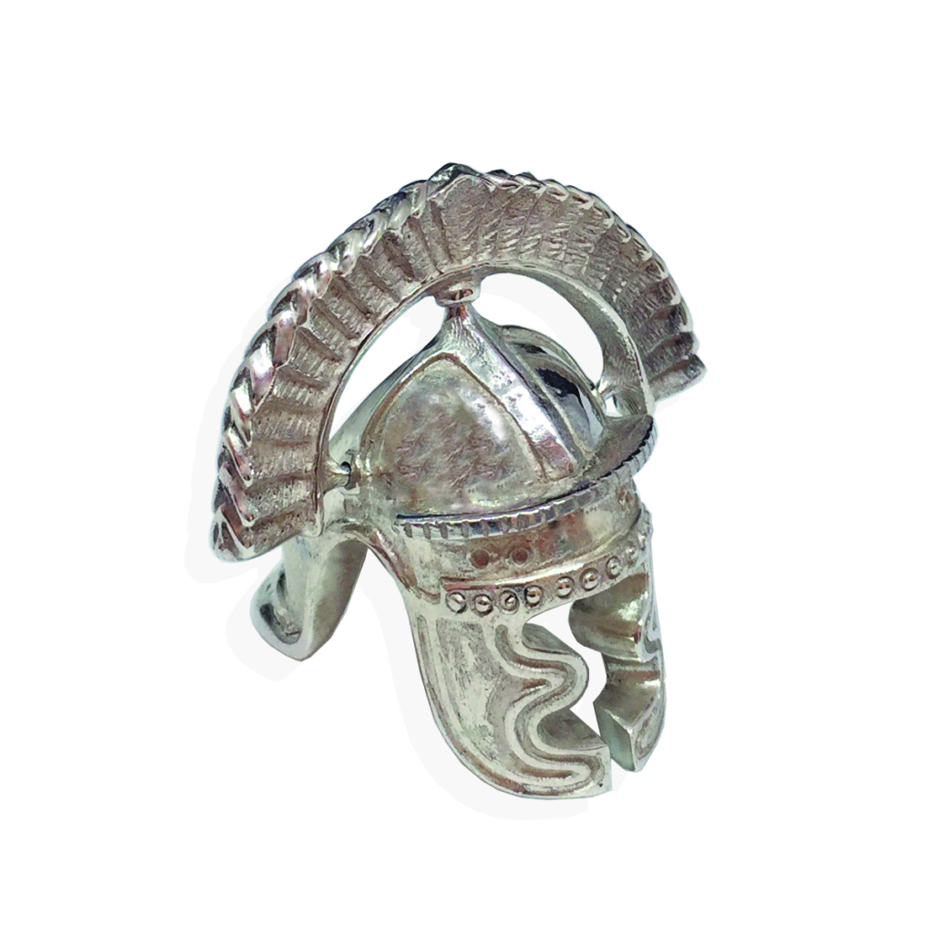 Anello Elmo Romano - I Quattro Elementi